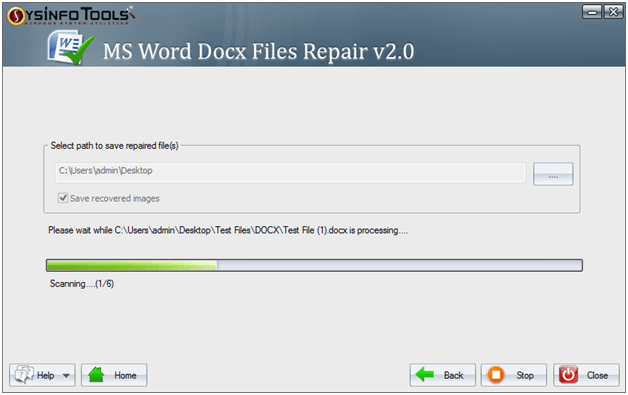 DOCX File Recovery tool to Repair Corrupt DOCX Files and recover word document