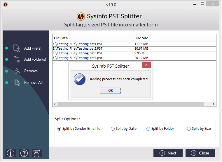 Best PST File Splitter to Split Large PST Files into Multiple Small Files