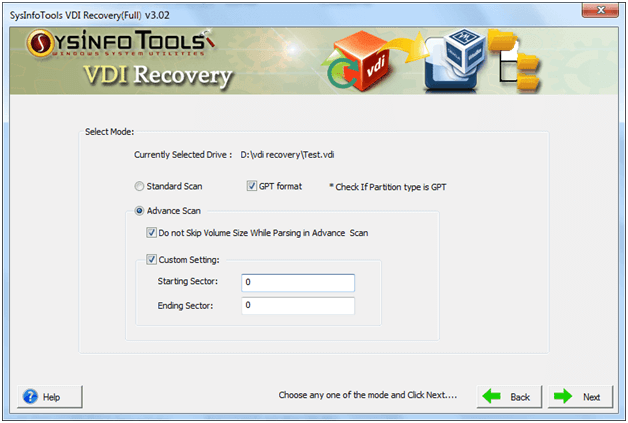 VDI Repair Tool to recover & restore Oracle VirtualBox VDI Files